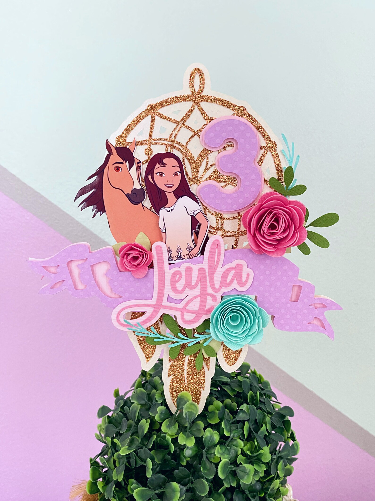 Spirit Riding Free Cake Topper - Etsy