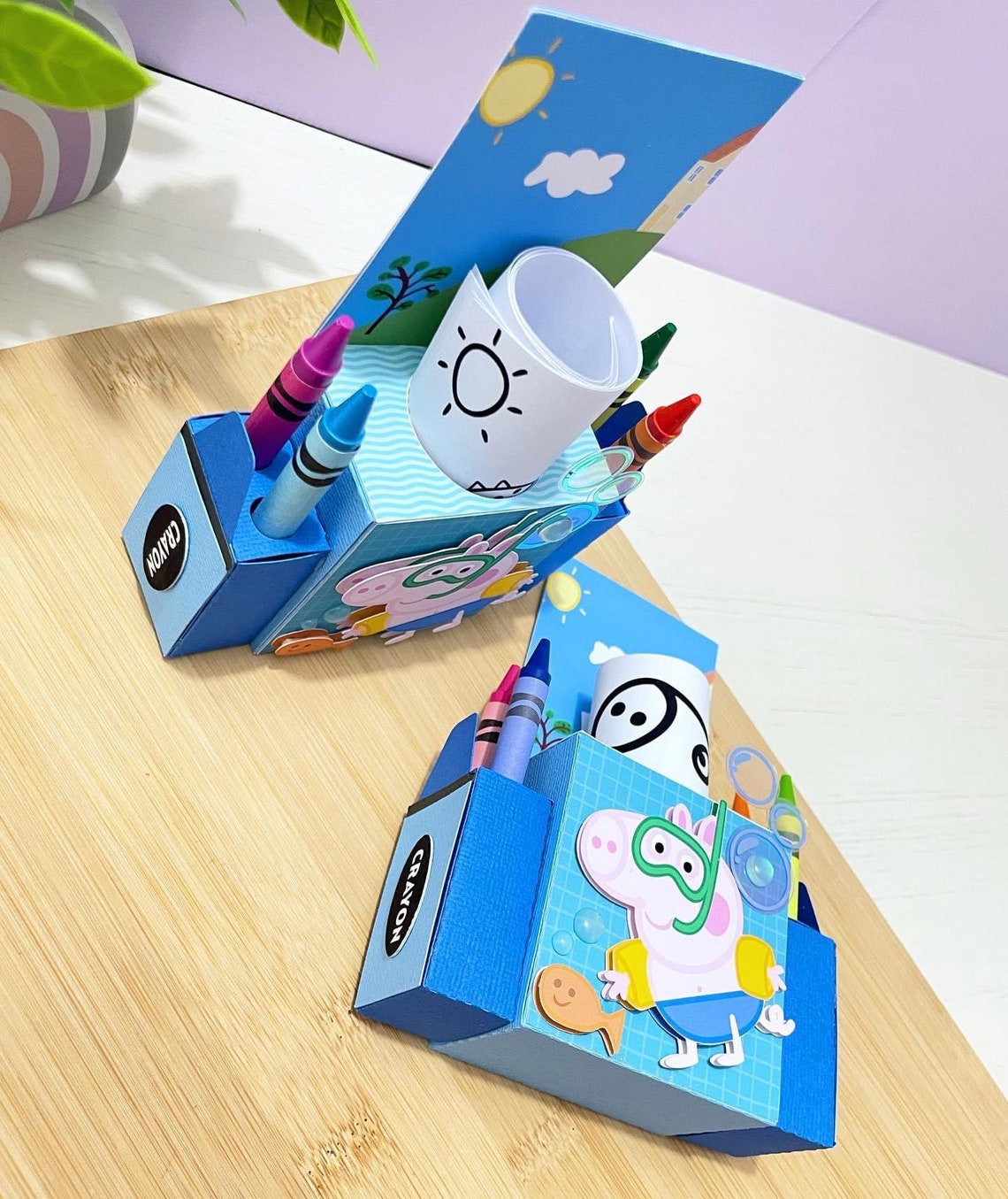 Coloring Activity Box Template Coloring Pages Box Template - Etsy