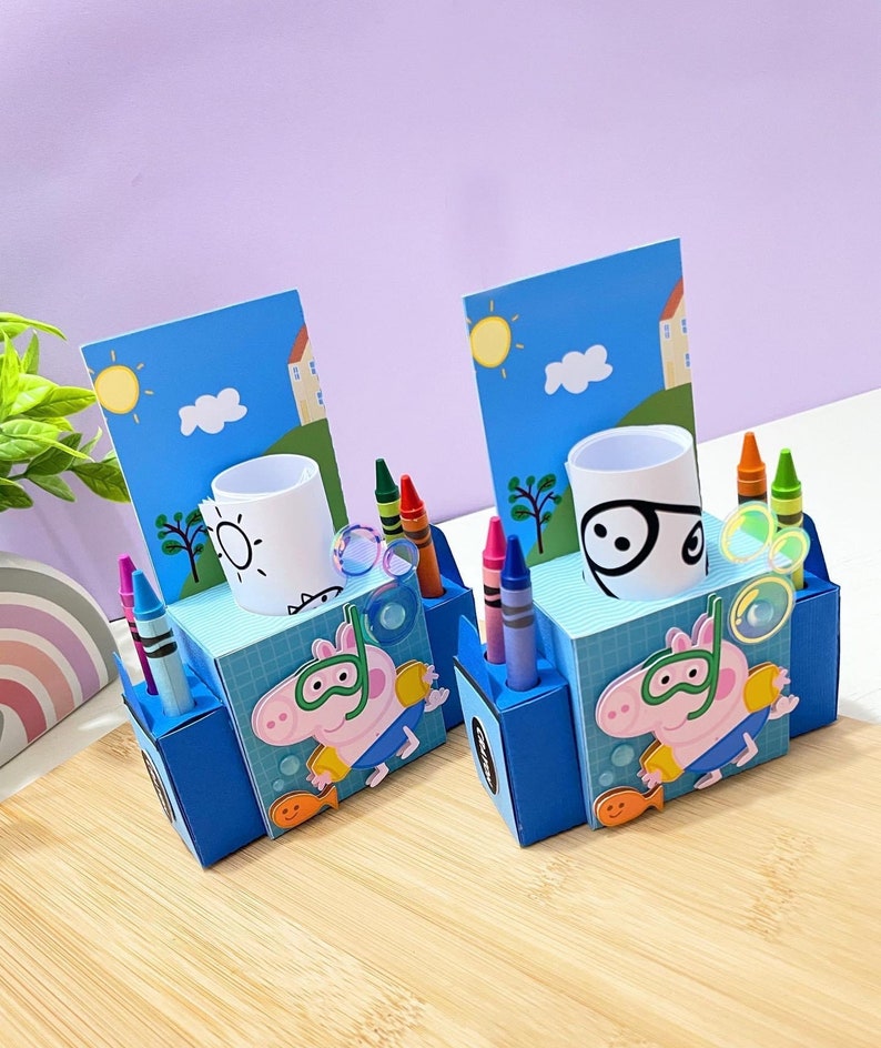 Coloring Activity Box Template Coloring Pages Box Template - Etsy México