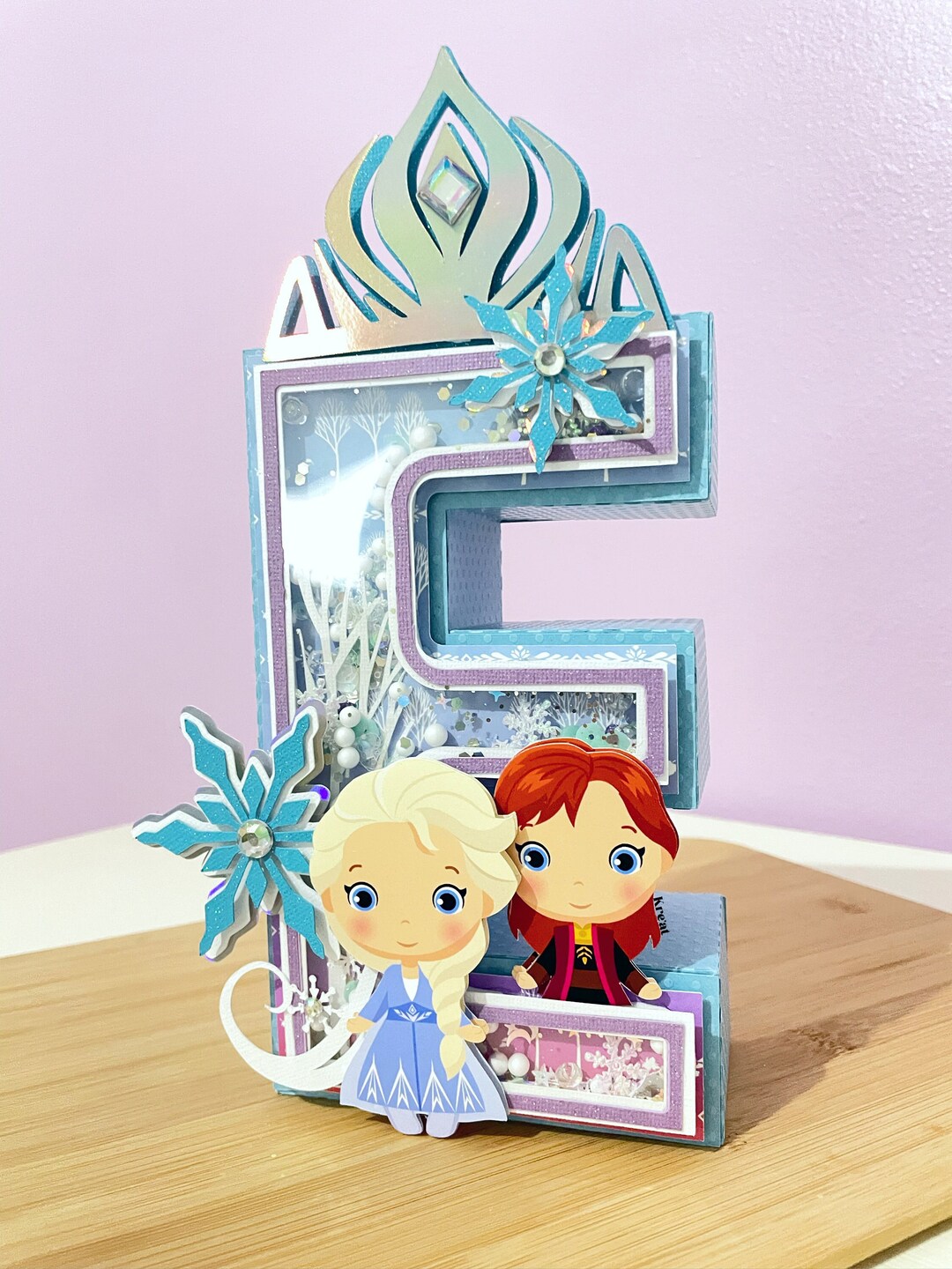 Frozen Inspired 3D Letter, Frozen Birthday, Frozen Party, Frozen ...