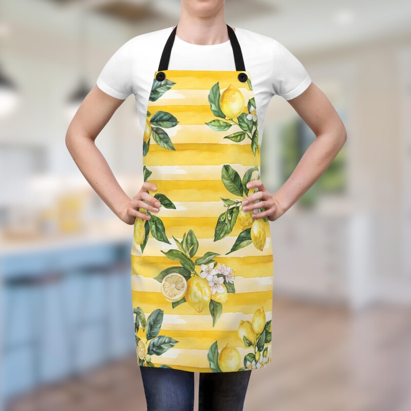 Lemon Apron - Etsy