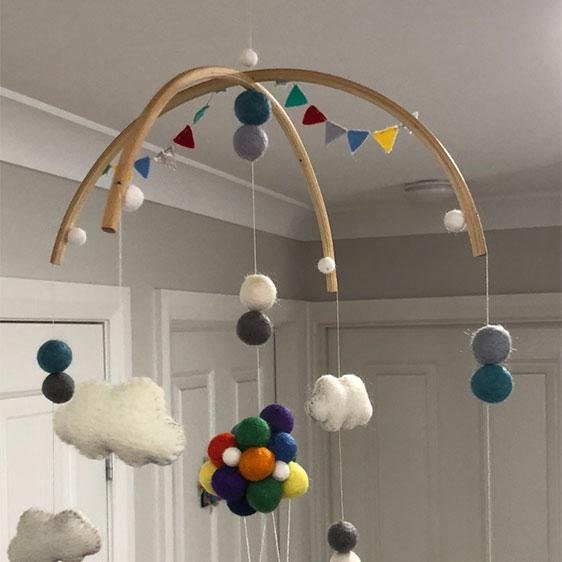 Baby Mobile Frame // Crib Mobile Frame // Nursery Mobile Frame | Etsy