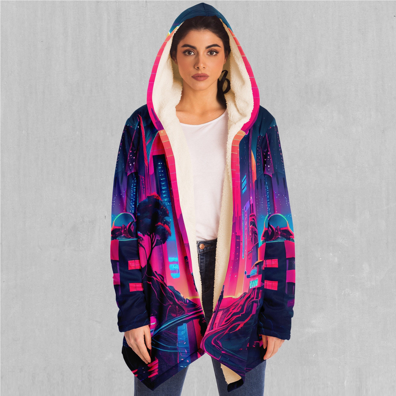 Neon Sunrise Vaporwave Retro EDM Rave Festival Synthwave - Etsy