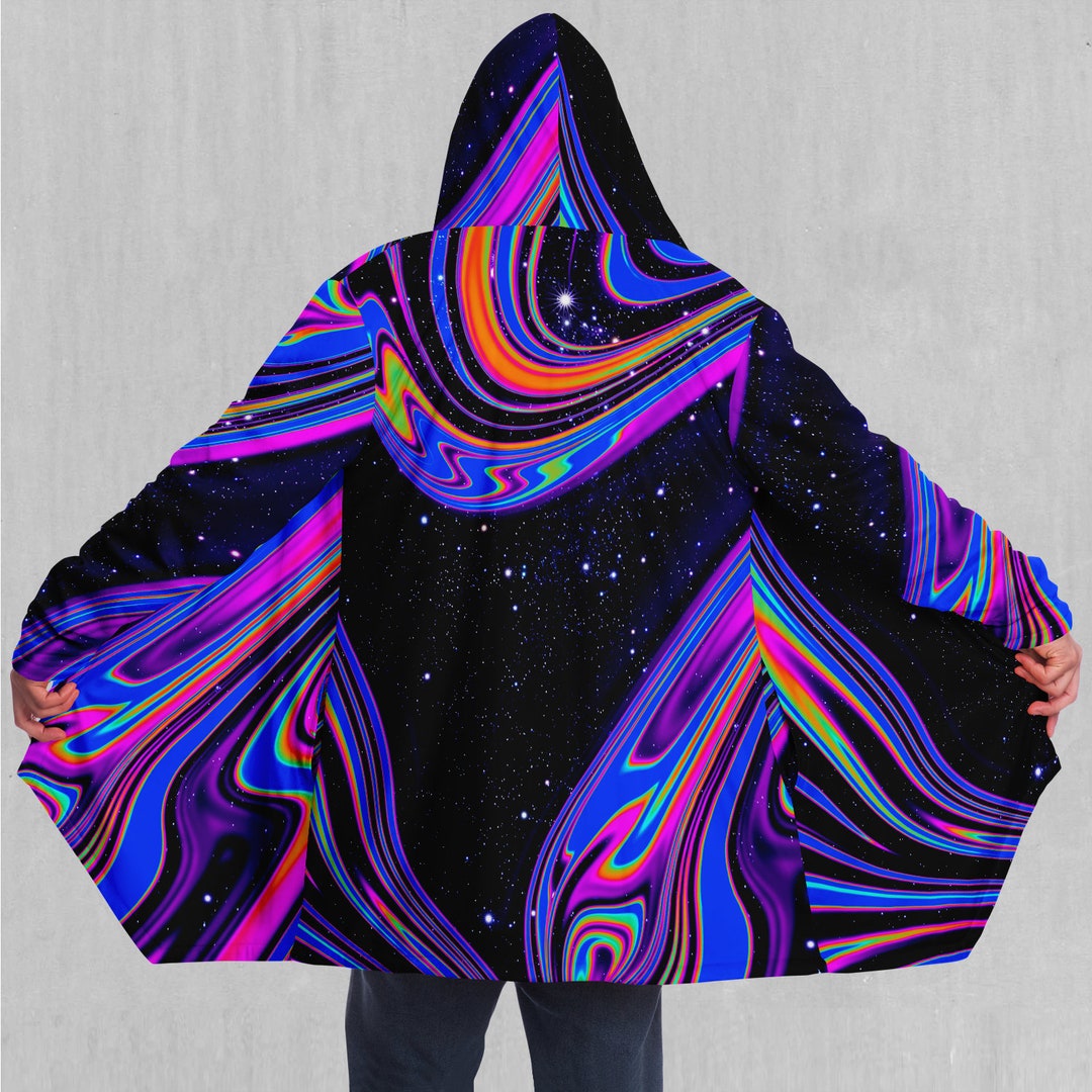 Chromatic Cosmos Psychedelic Galaxy Space EDM Rave Festival Cloak - Etsy