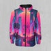 Neon Sunrise Vaporwave Retro Synthwave Snowboarding Windbreaker and Ski ...