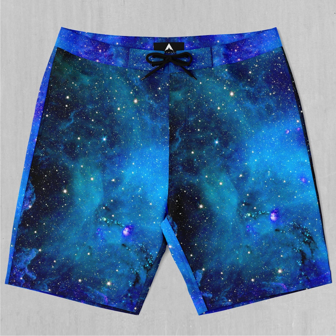 Stardust Galaxy Board Shorts Men's Bathing Suit Swim Trunks With ...