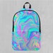 Holographic Adventure Festival Psychedelic Backpack With Laptop ...