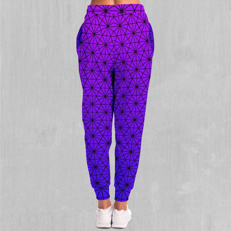 Star Net (Ultraviolet) Sacred Geometry EDM Rave Festival Joggers sold ...