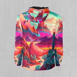 Desert Dreams Psychedelic Snowboarding Windbreaker and Ski Windbreaker ...