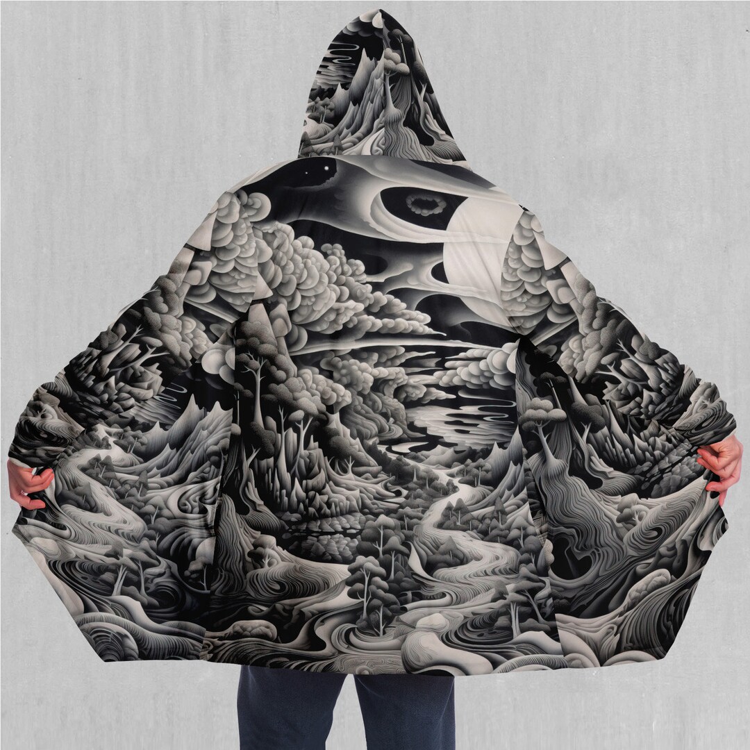 Ethereal Moonlight Trippy Psychedelic Abstract EDM Rave Festival Sherpa ...