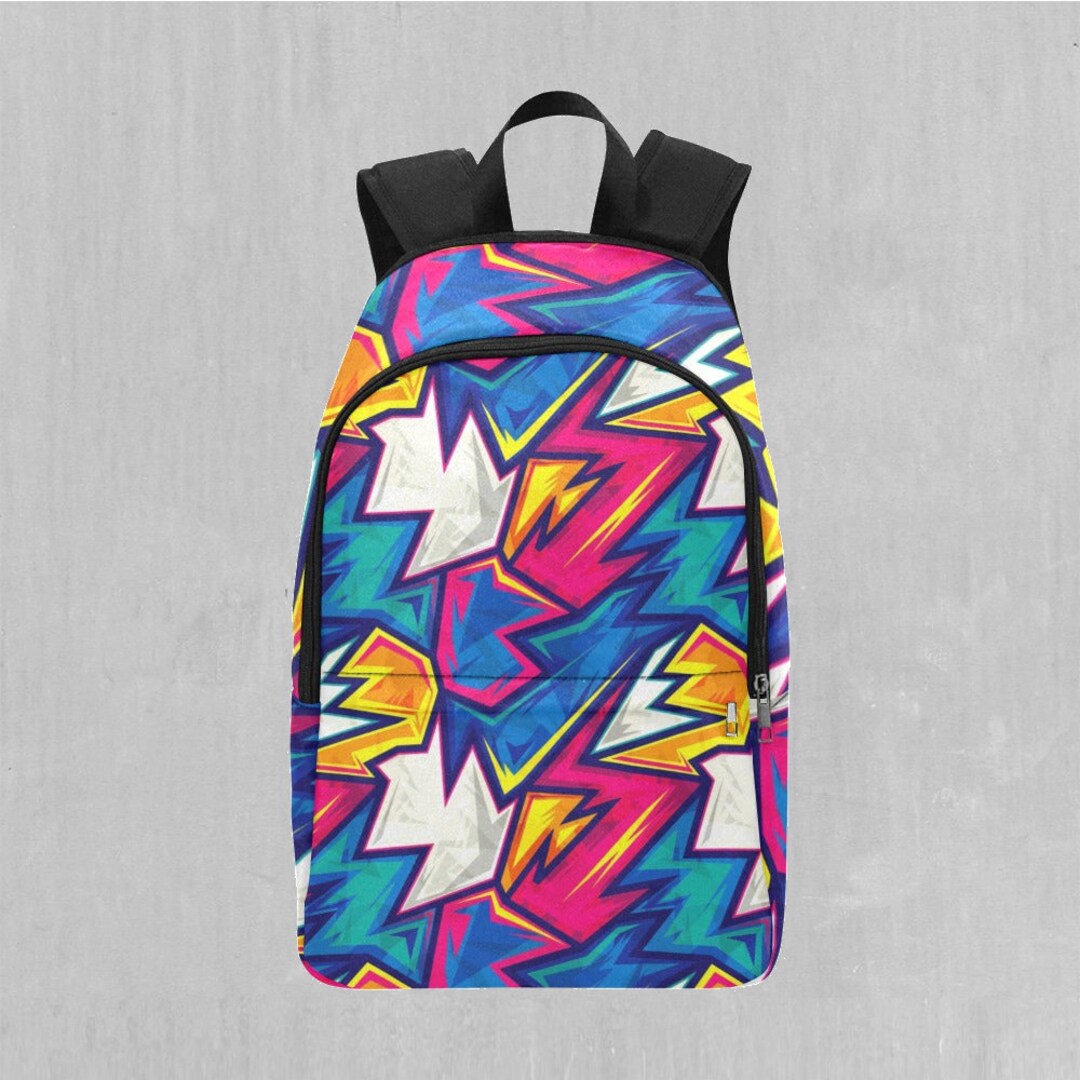 Blitz Adventure Festival Backpack, Abstract Backpack With Laptop ...