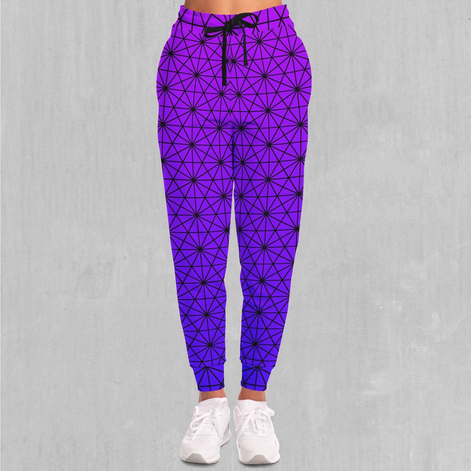 Star Net (Ultraviolet) Sacred Geometry EDM Rave Festival Joggers sold by Ibrahim Alamir | SKU ...