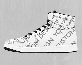 Women High Top Sneakers - Etsy