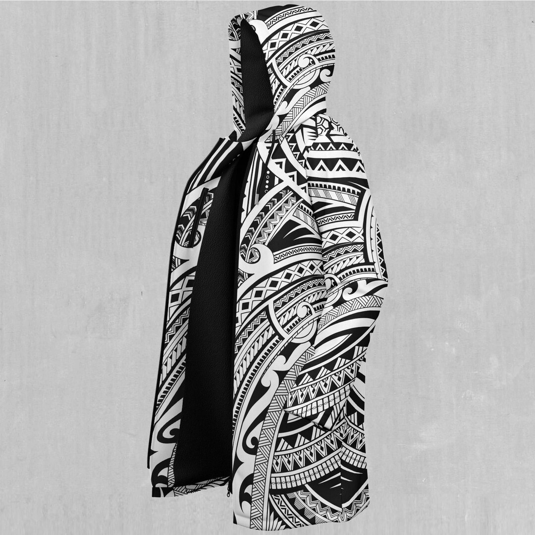 Ancient Tribe Ethnic Tribal EDM Rave Festival Sherpa Lined Hooded Zip ...