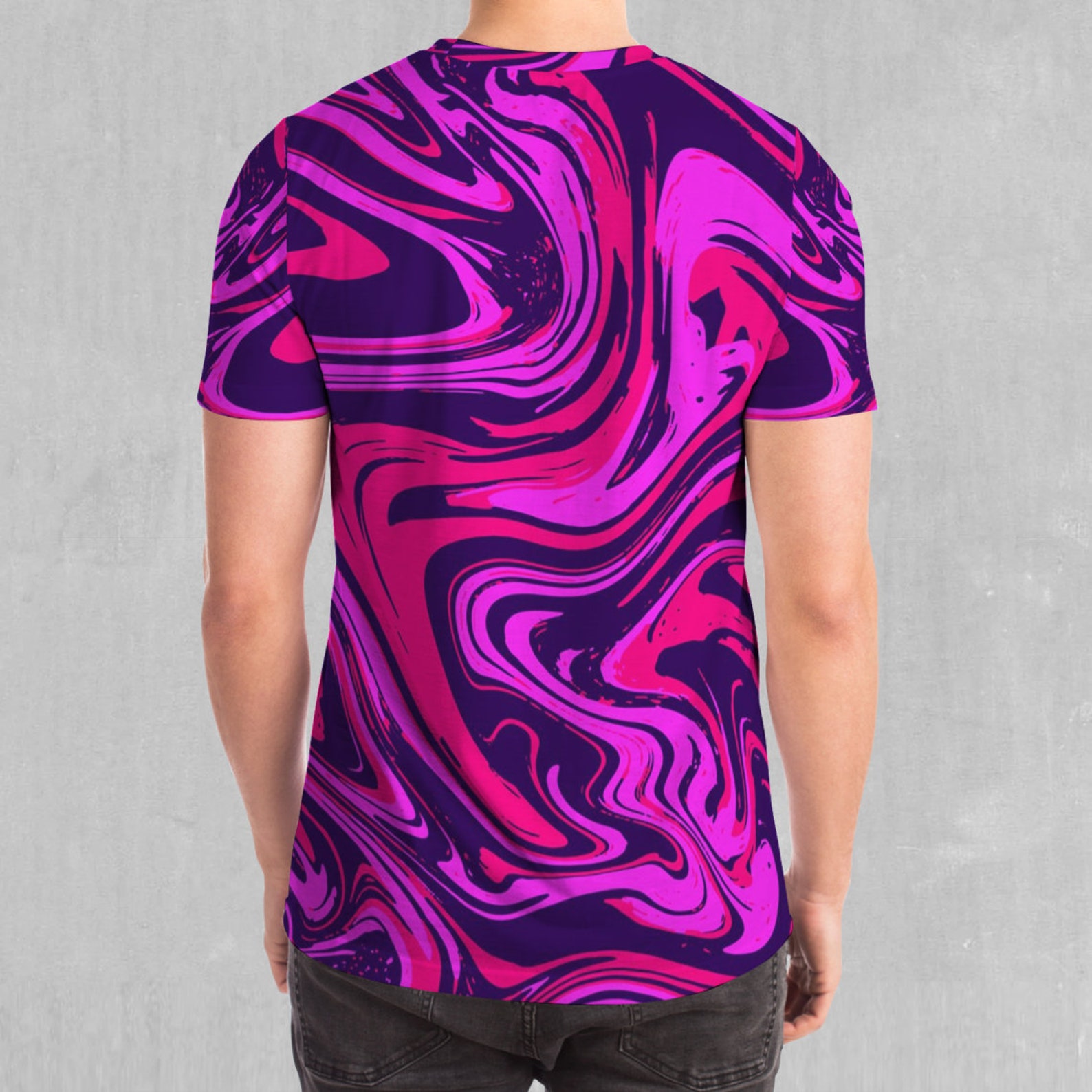 Candy Drip Psychedelic Pink EDM Rave Festival All Over Print | Etsy