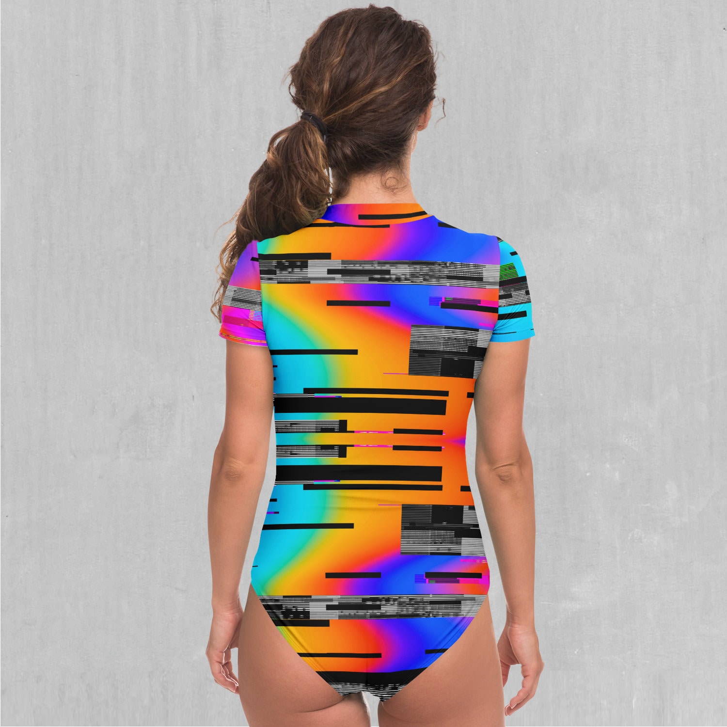 Spectrum Noise Short Sleeve Bodysuit - Etsy