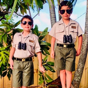 Jr National Park Ranger size 8 costume outfit set Made in | Etsy