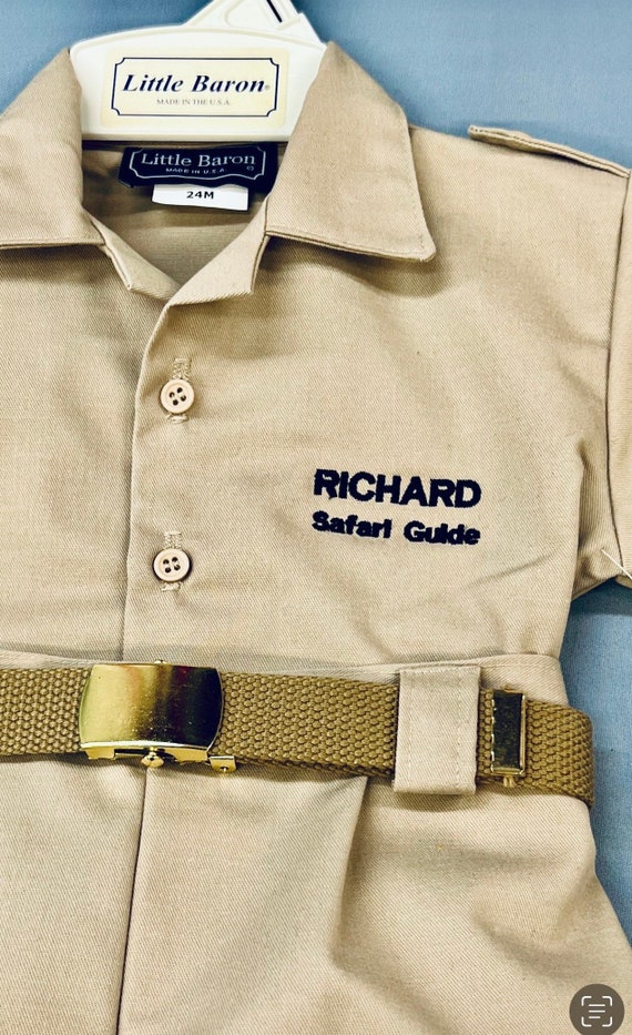 Safari Guide Uniform