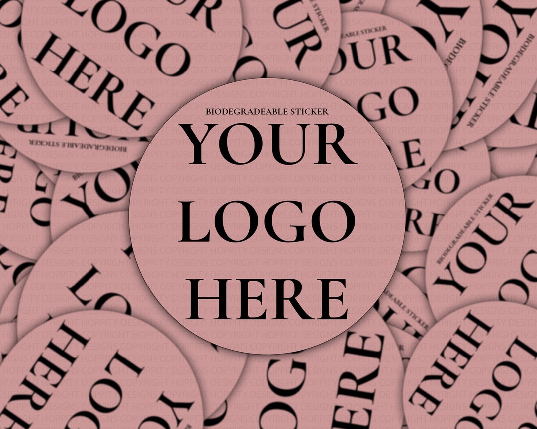 Biodegradable Stickers Custom Printed Logo Stickers Eco Friendly ...