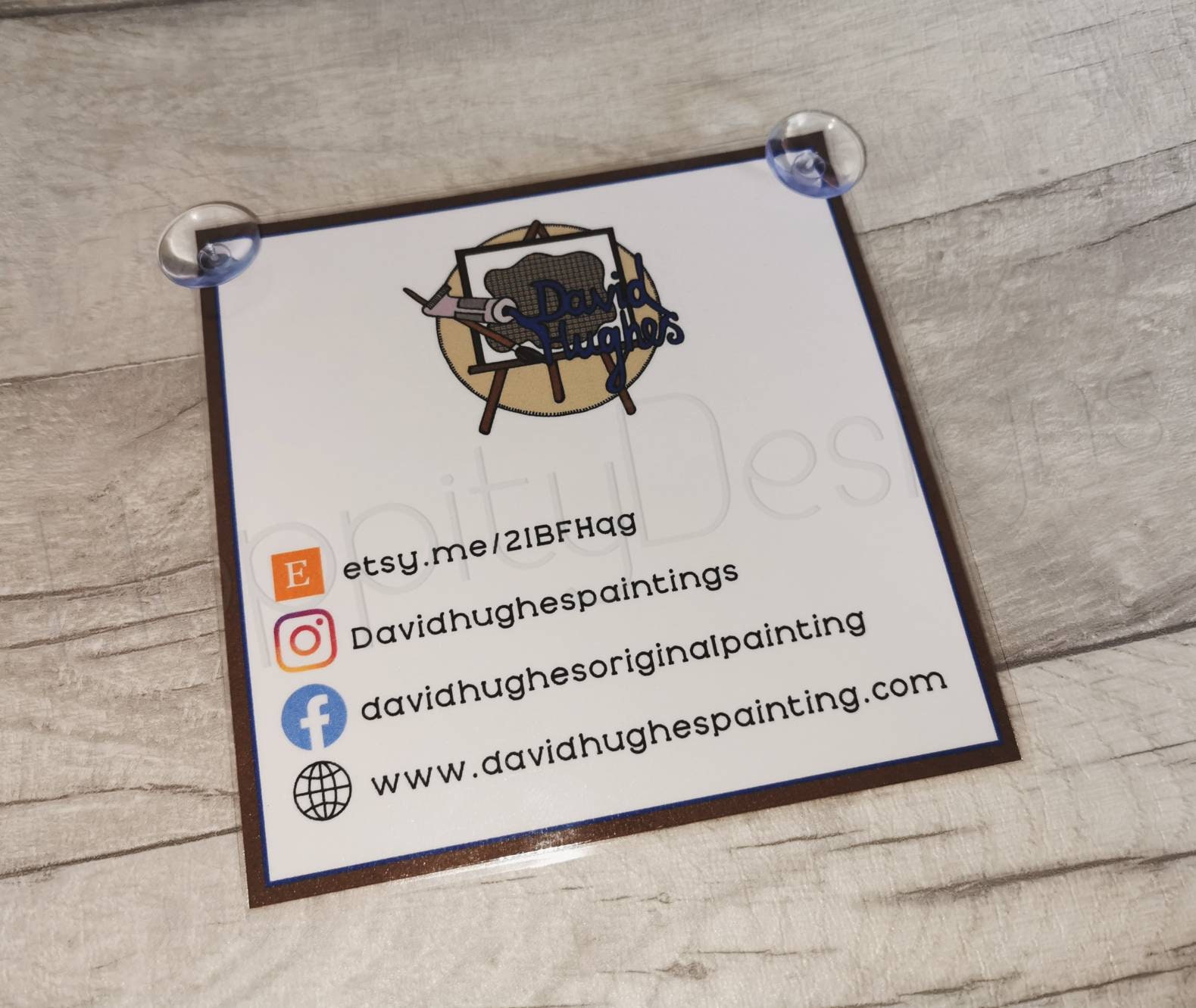 Car window sign suction cup custom car sign car window | Etsy