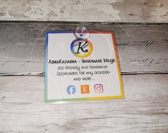 Car Window Suction Decal - Etsy