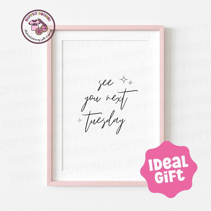 See You Next Tuesday - Etsy