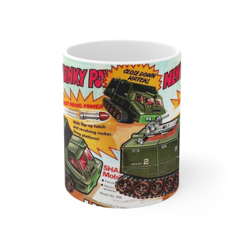 UFO TV Series Dinky SHADO Mobile Box Art Retro Gift Mug - Etsy UK