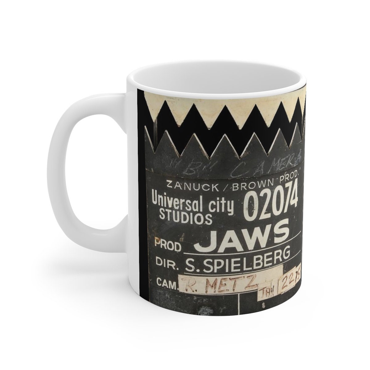 Jaws the Movie Original Clapper Board Print Retro 1975 Gift Mug - Etsy