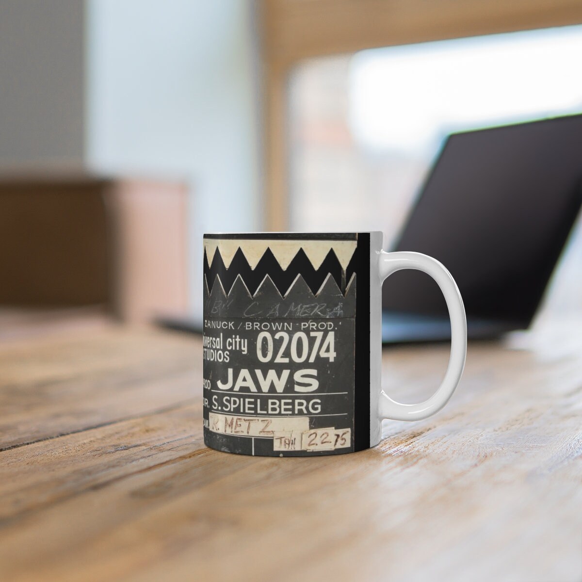 Jaws the Movie Original Clapper Board Print Retro 1975 Gift Mug - Etsy