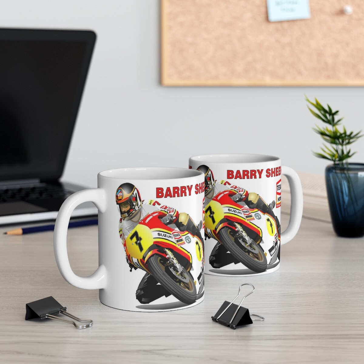 Barry Sheene RG500 Texaco Heron Team Suzuki Classic Gift Mug - Etsy UK
