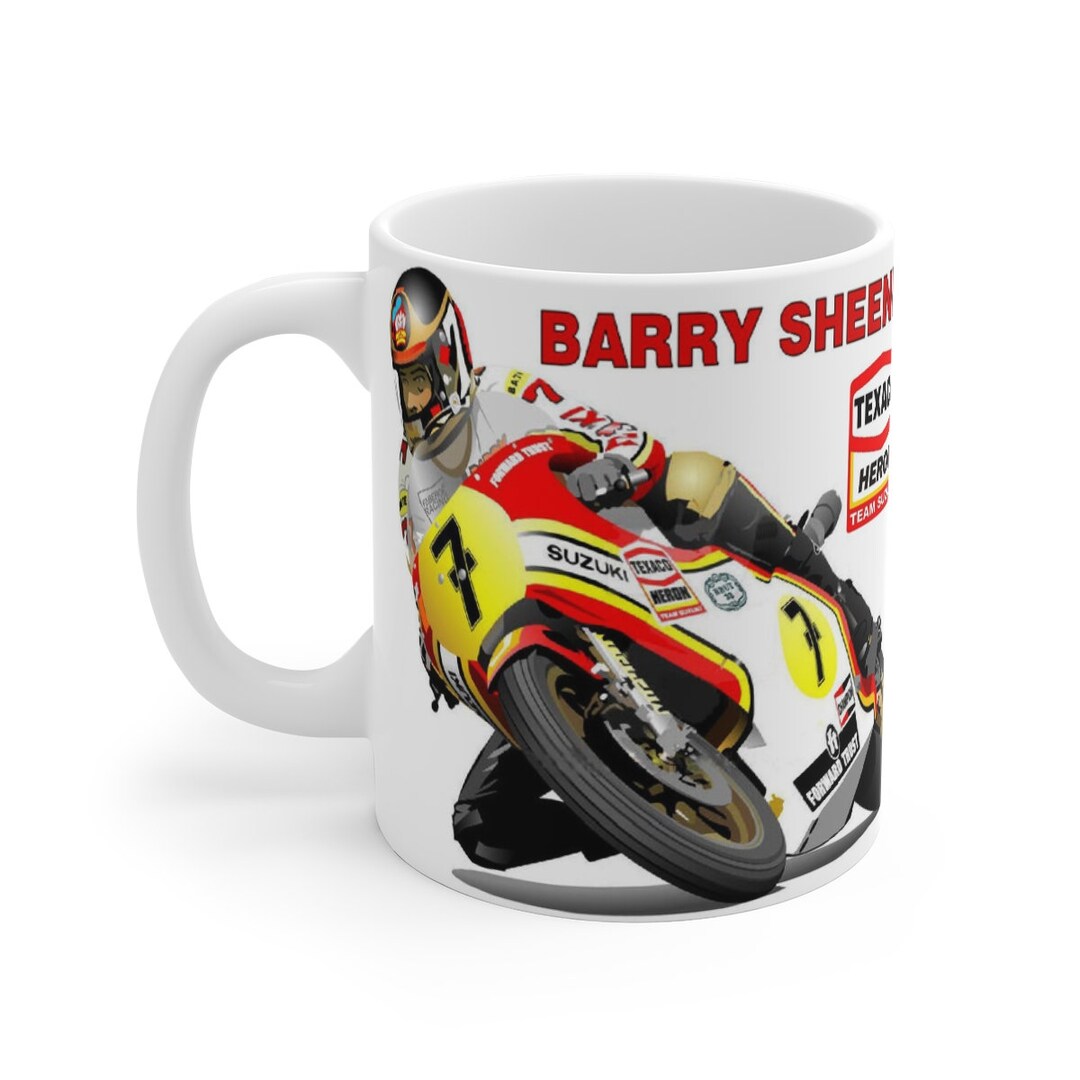 Barry Sheene RG500 Texaco Heron Team Suzuki Classic Gift Mug - Etsy UK