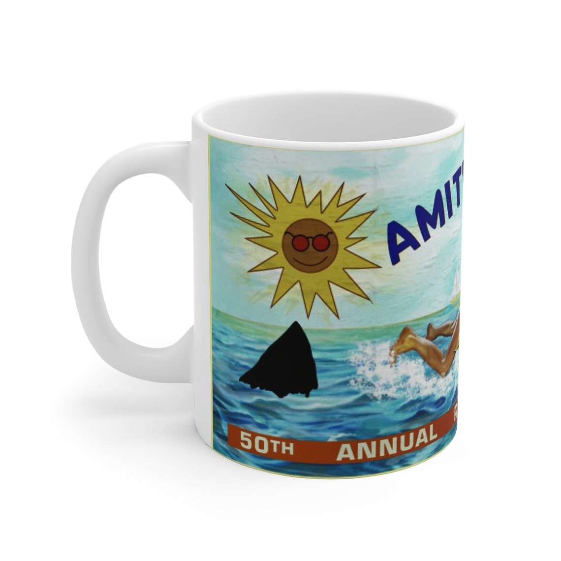 Jaws the Movie Amity Island Welcomes You . Billboard Poster - Etsy UK