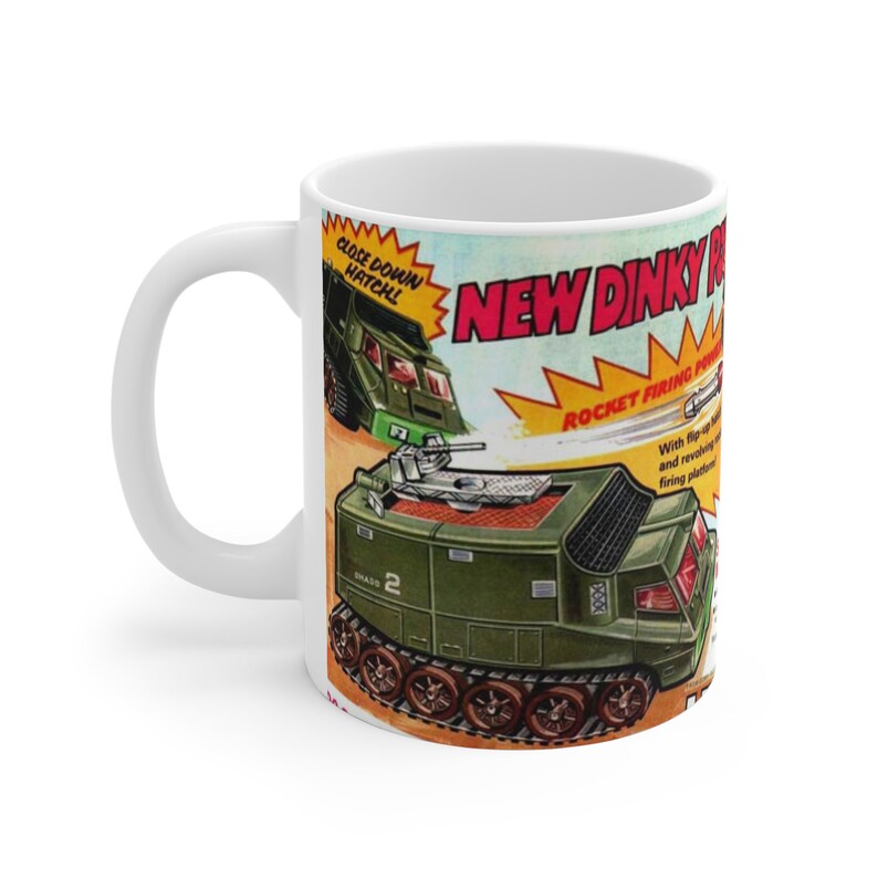 UFO TV Series Dinky SHADO Mobile Box Art Retro Gift Mug - Etsy UK