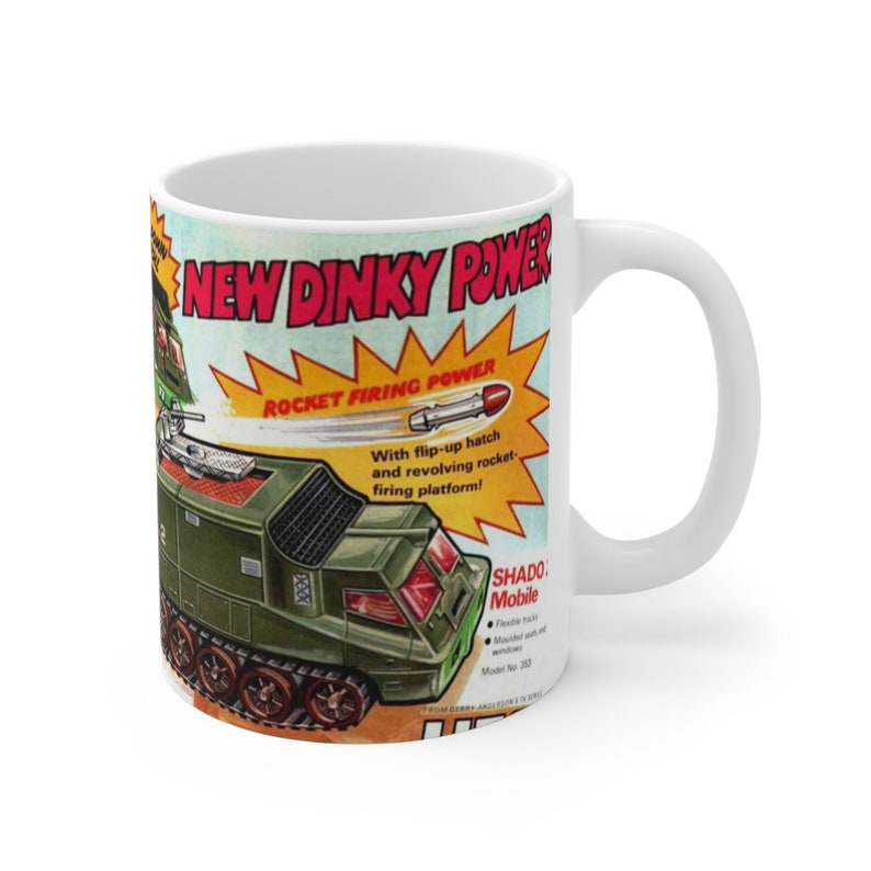 UFO TV Series Dinky SHADO Mobile Box Art Retro Gift Mug - Etsy UK