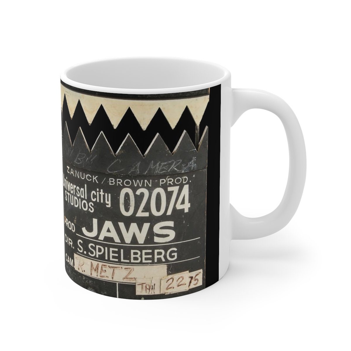 Jaws the Movie Original Clapper Board Print Retro 1975 Gift Mug - Etsy