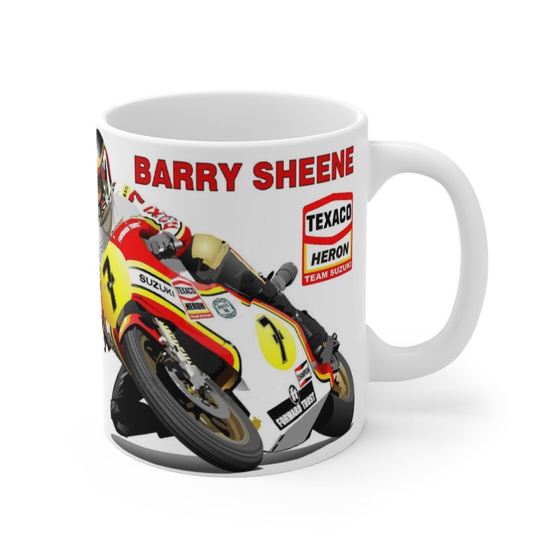 Barry Sheene RG500 Texaco Heron Team Suzuki Classic Gift Mug - Etsy UK