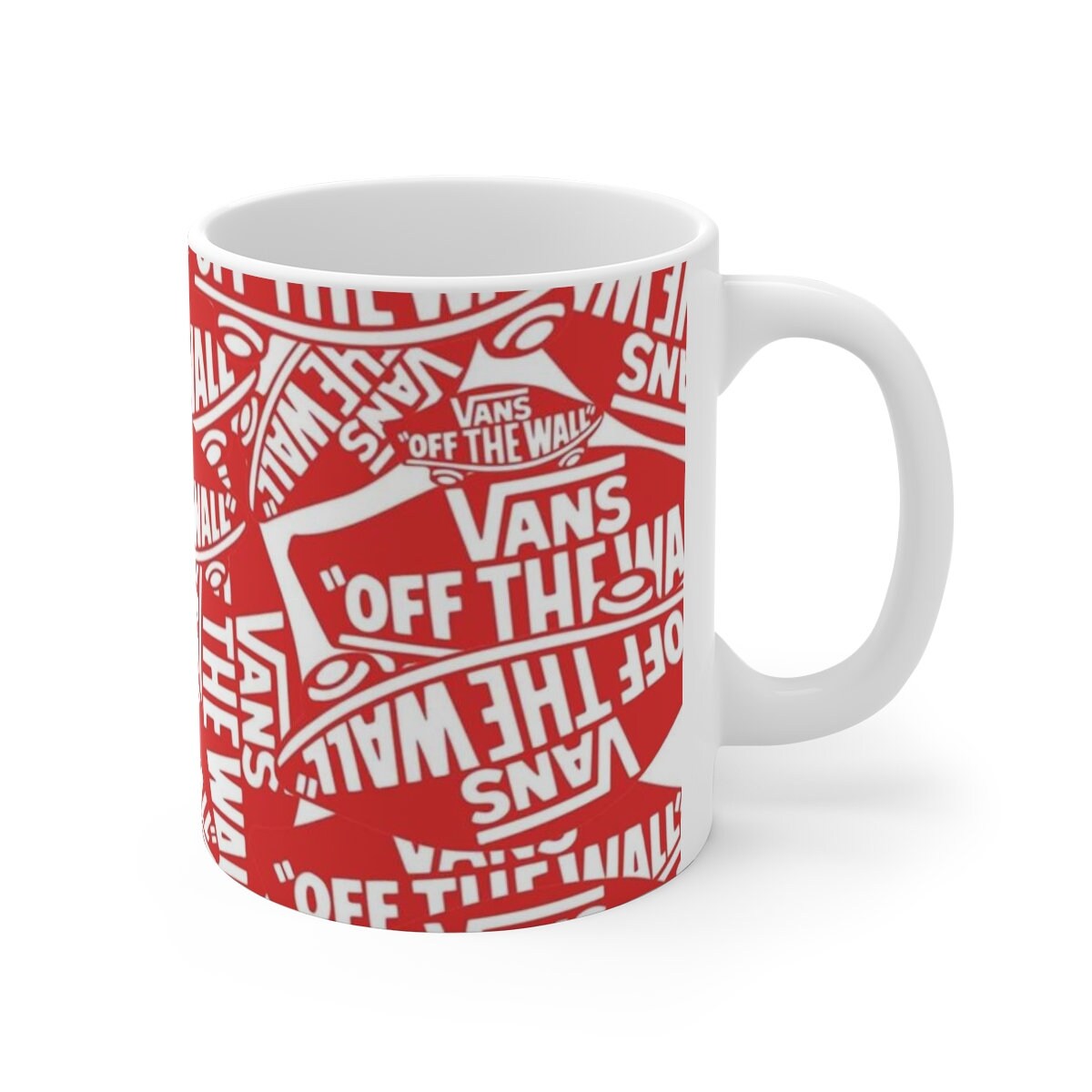 Vans Slip on off the the Wall Scate Gift Mug - Etsy UK
