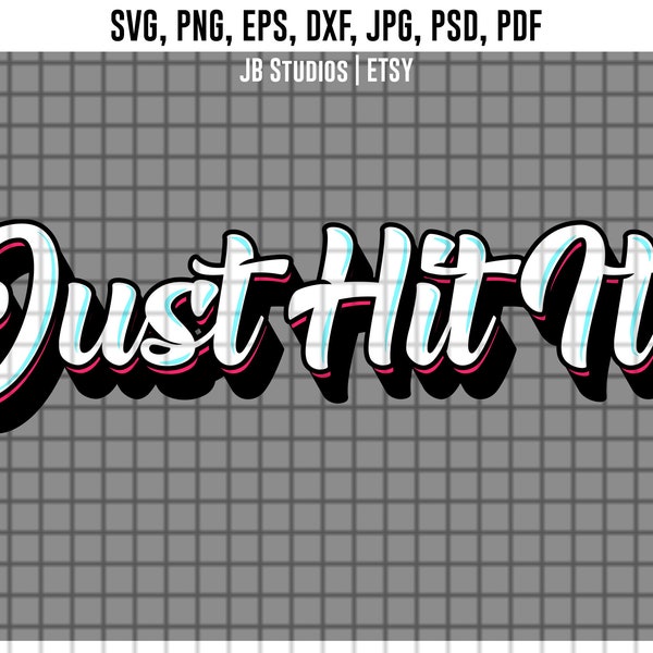 Nike Just Hit It Svg - Etsy