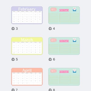 Digital 2025 Calendar - Etsy