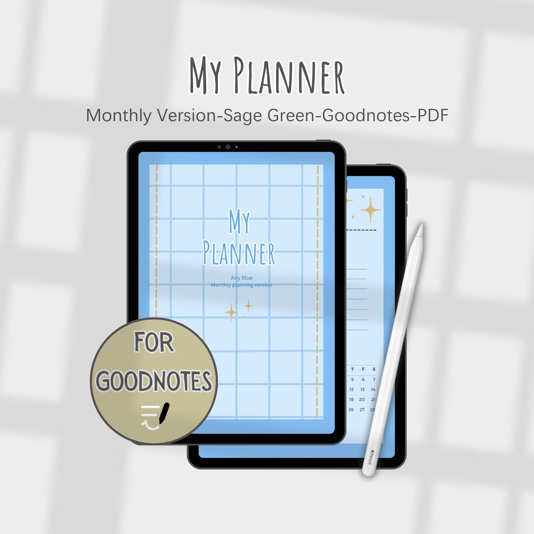 Digital Planner Instant Download 2024 Planner Goodnotes Planner ...