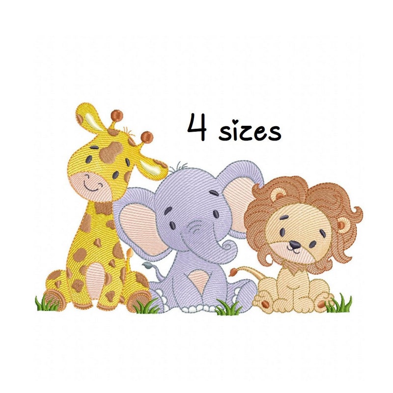 Zoo Animal Pattern - Etsy