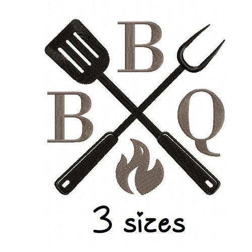 Barbecue Embroidery Design Kitchen Embroidery Design Machine - Etsy