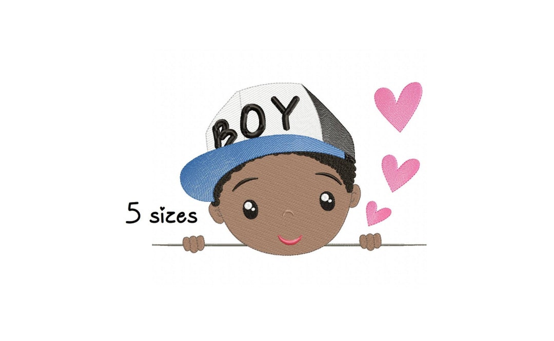 Cute Boy Embroidery Design Baby Embroidery Design Machine - Etsy