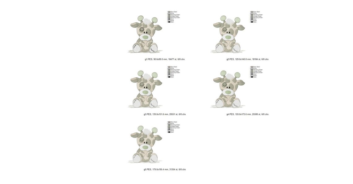 Giraffe Boy Patchwork Embroidery Design, Animals Embroidery Design ...
