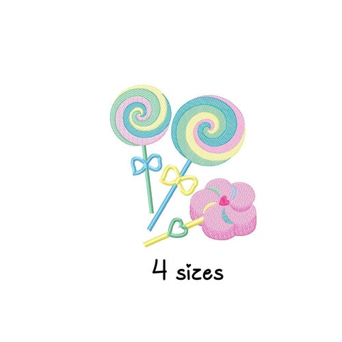 Candies Embroidery Design Baby Embroidery Design Machine - Etsy