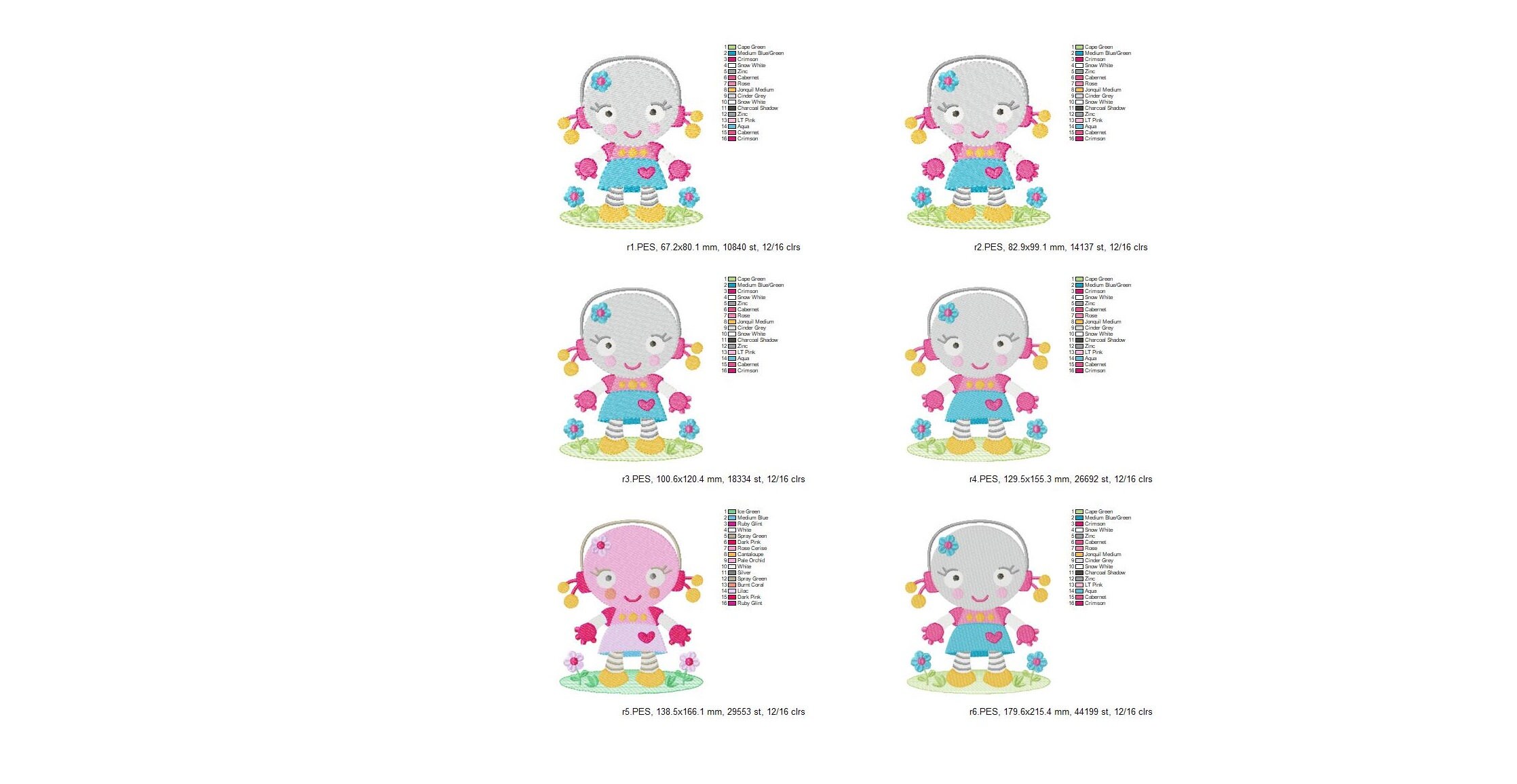 Robot Embroidery Designs, Baby Embroidery Design Machine, Toy ...