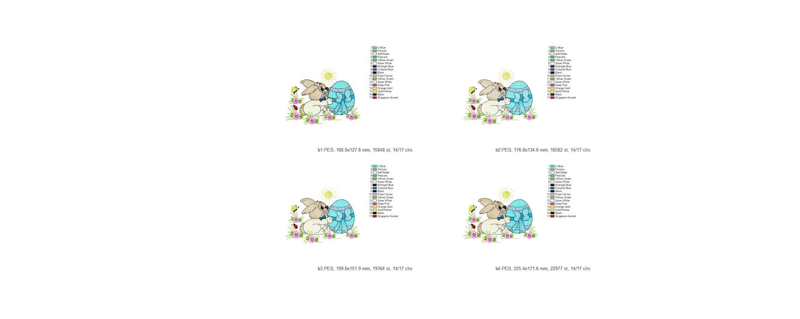 Bunny Egg Sun Embroidery Design Easter Embroidery Design - Etsy
