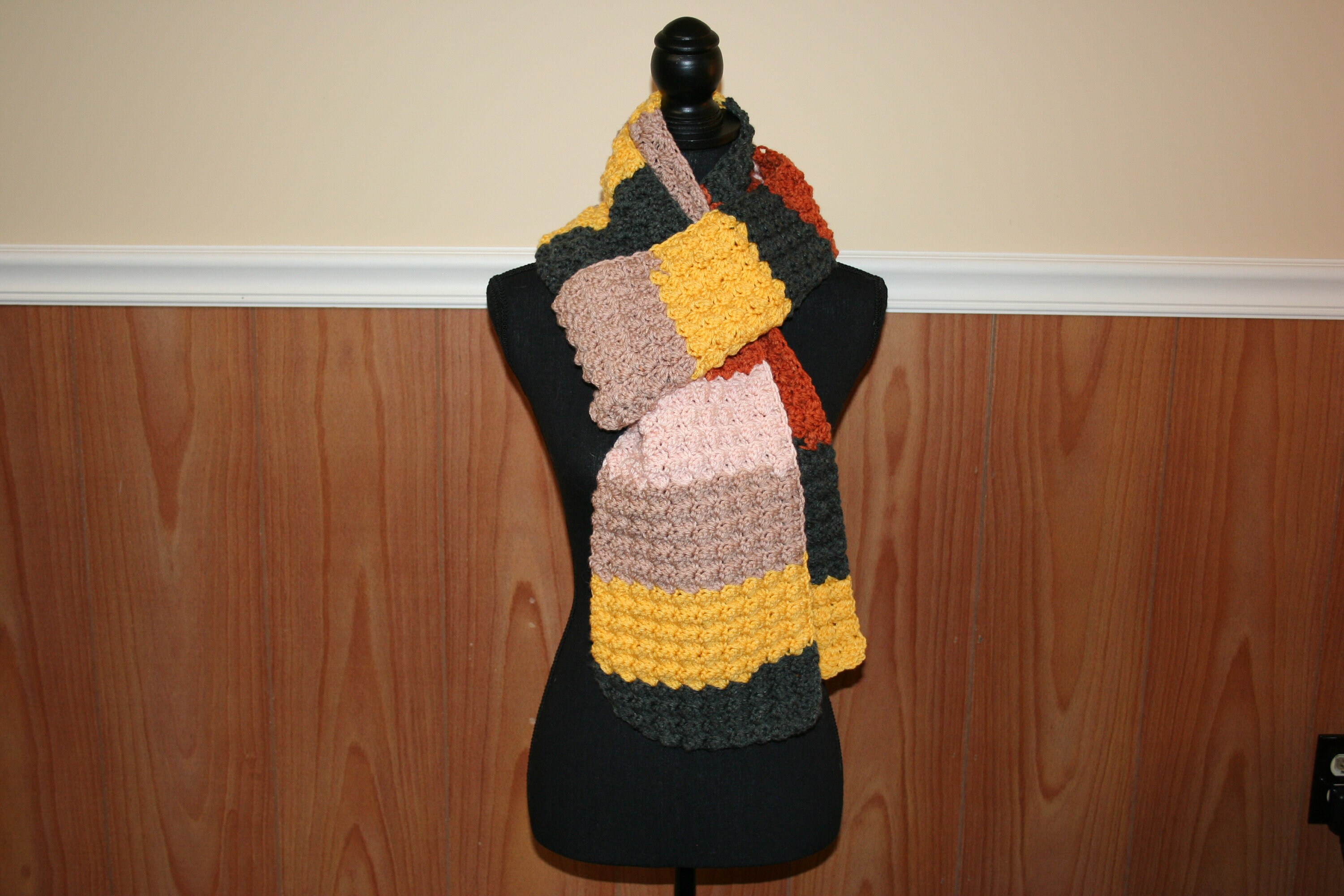 Puff Stitch Scarf - Etsy