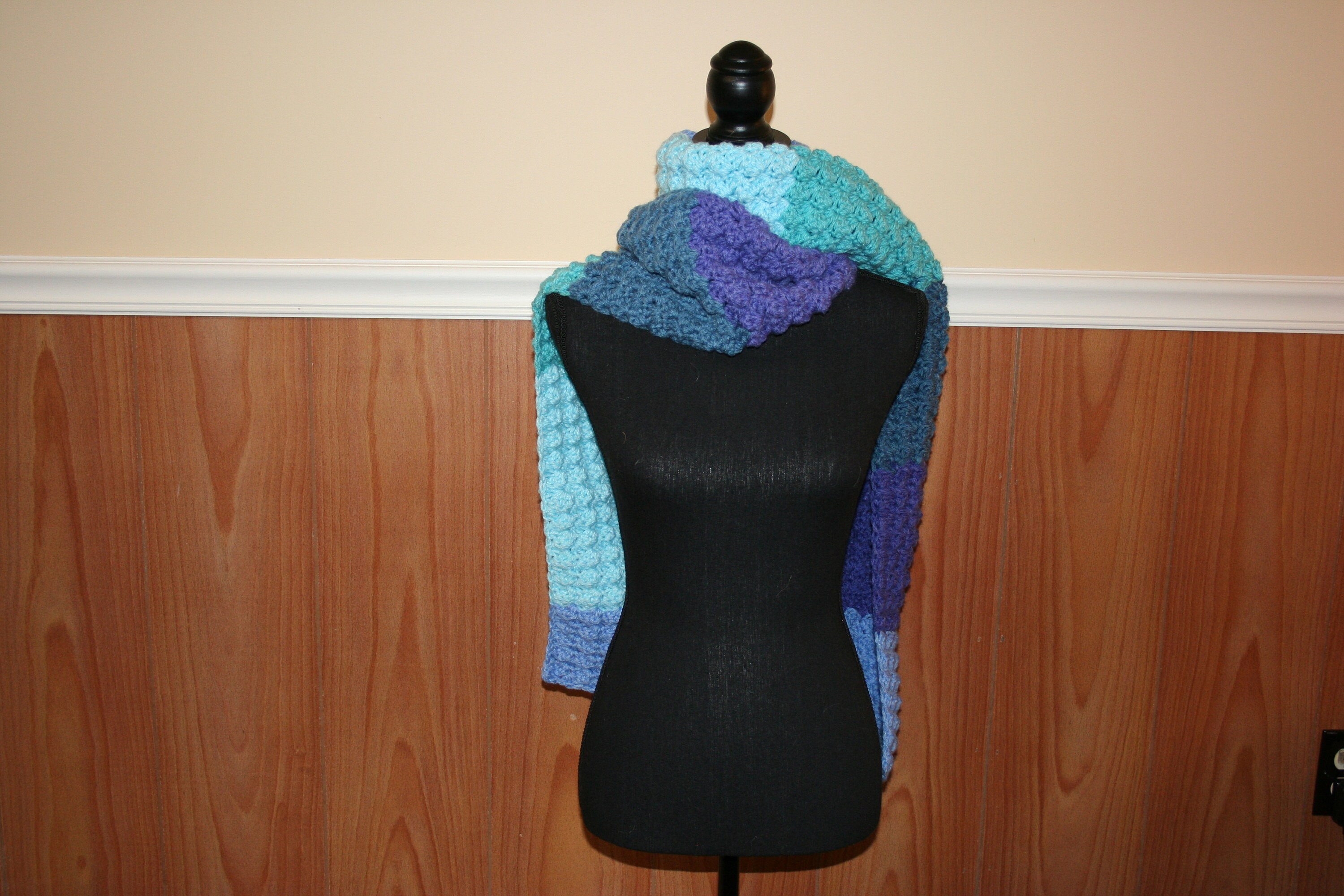 Puff Stitch Scarf - Etsy