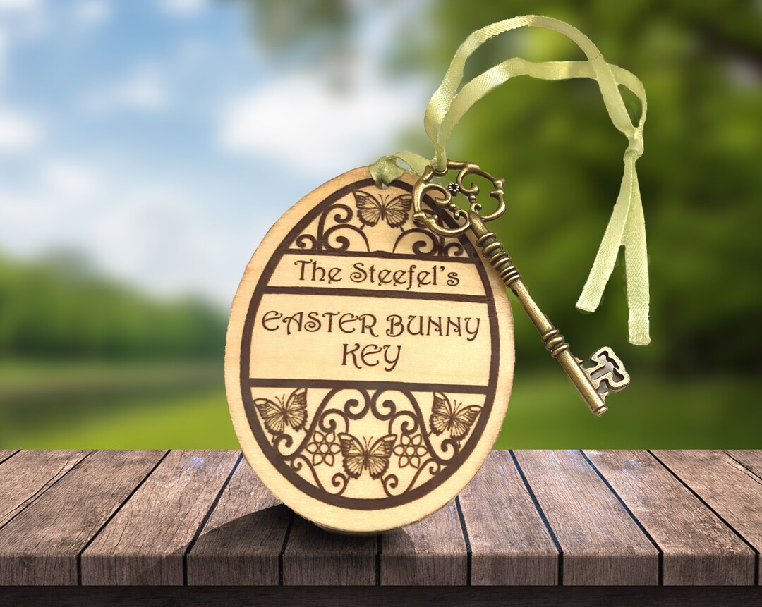 Easter Bunny Key - Personalised Easter Bunny Key! - Magical Easter Key ...